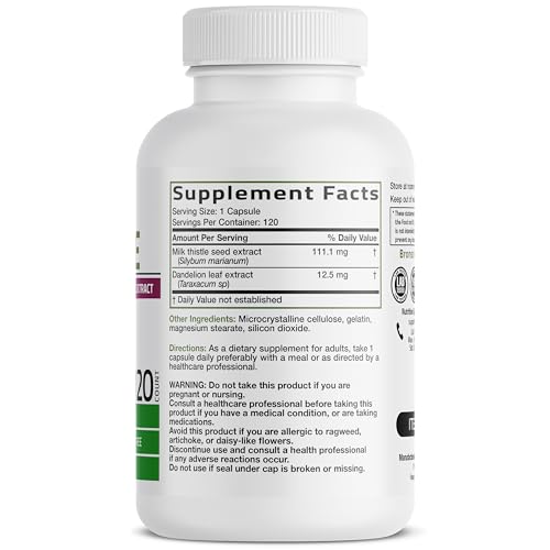 gluten-free milk thistle for liver health