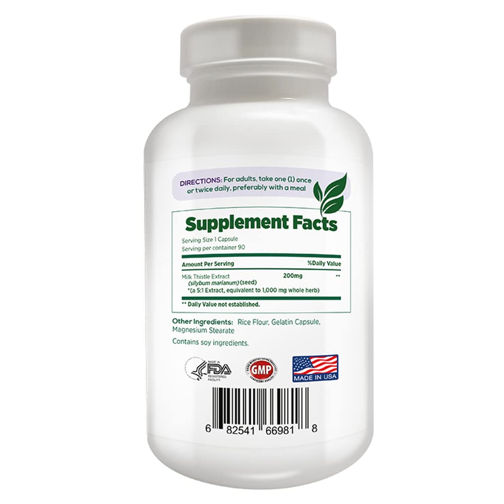gluten free milk thistle supplement