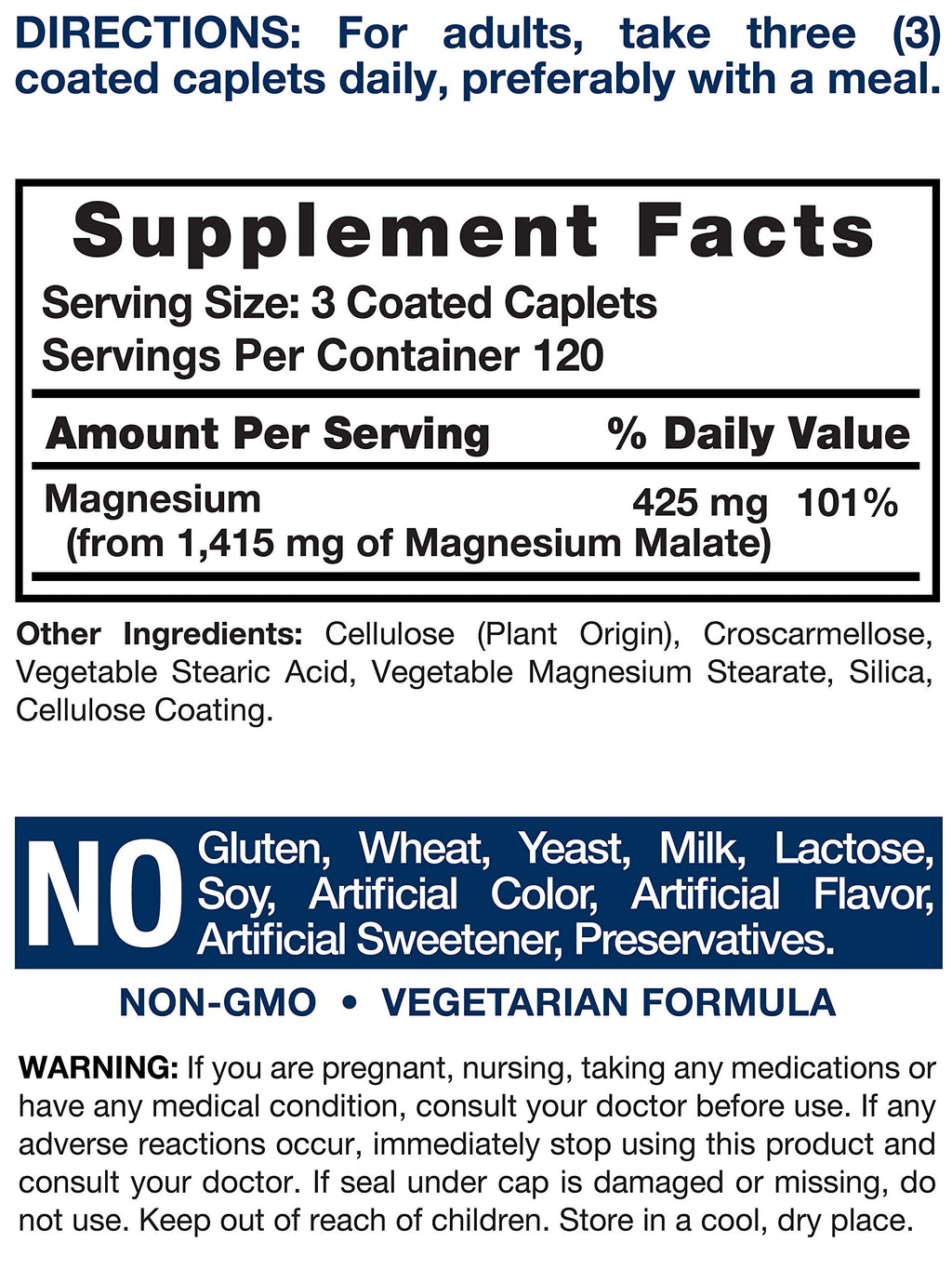 Gluten-free mineral caplets
