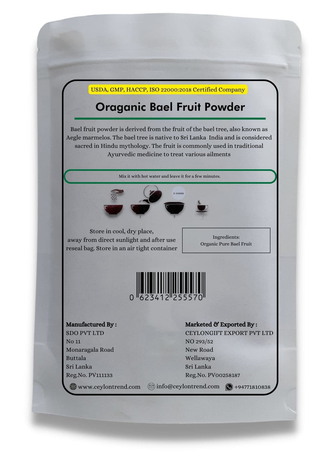 gluten-free mineral powder option