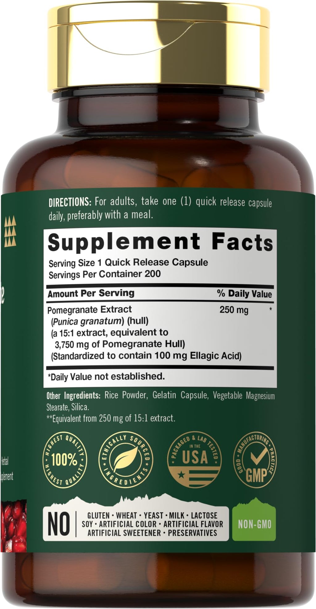 gluten free mineral supplement capsules
