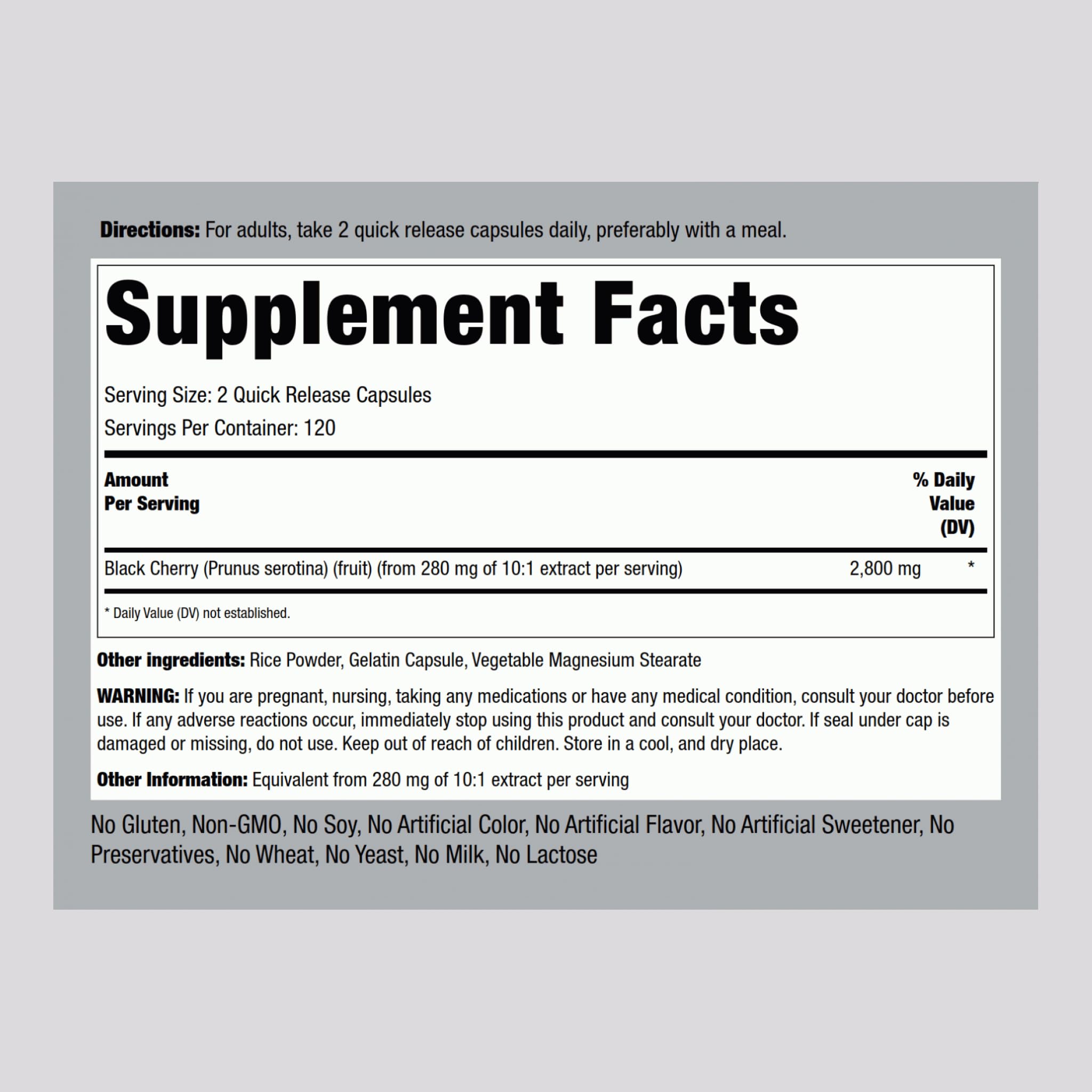 Gluten-free mineral supplement capsules