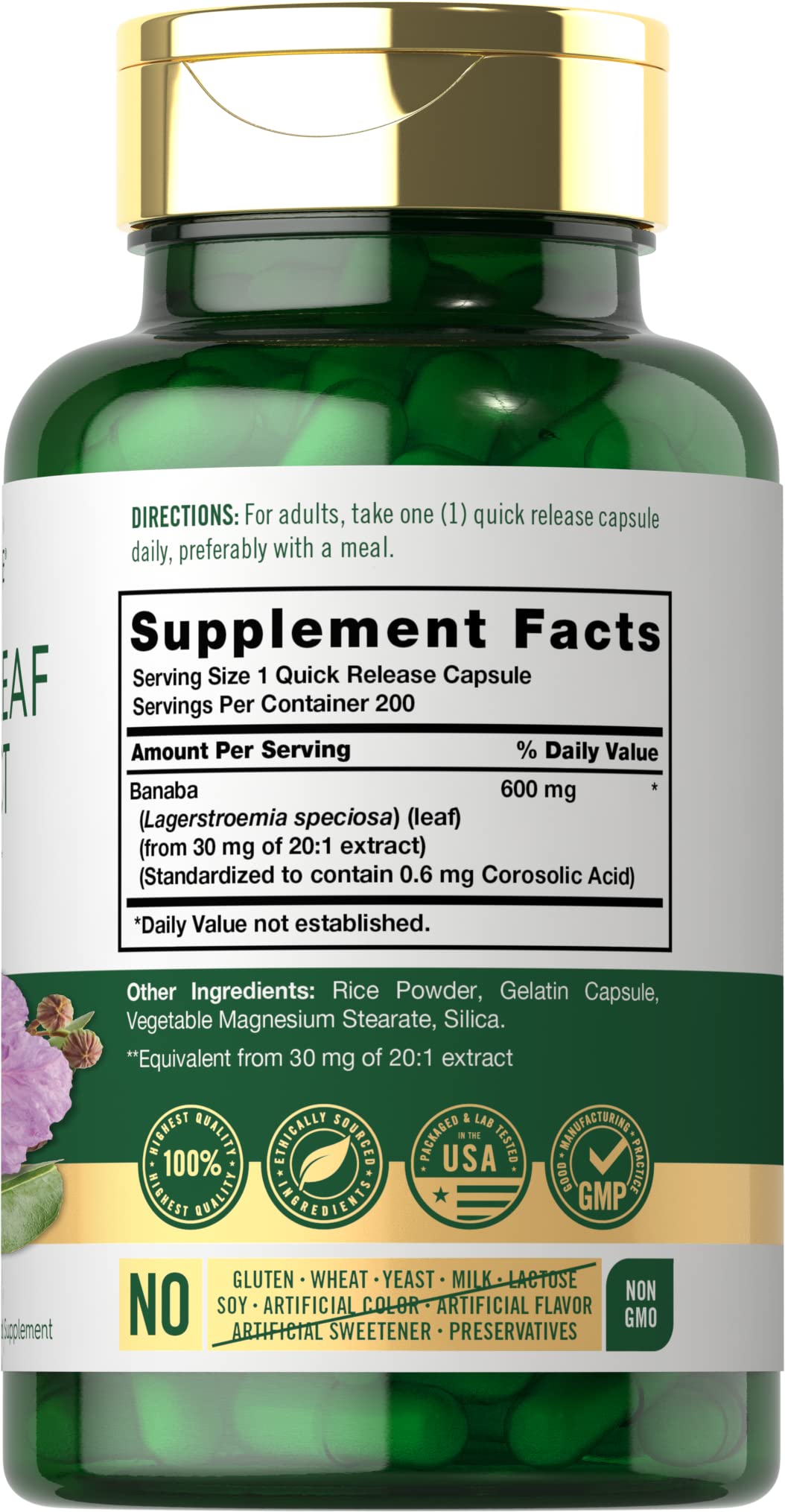 Gluten-free mineral supplement capsules
