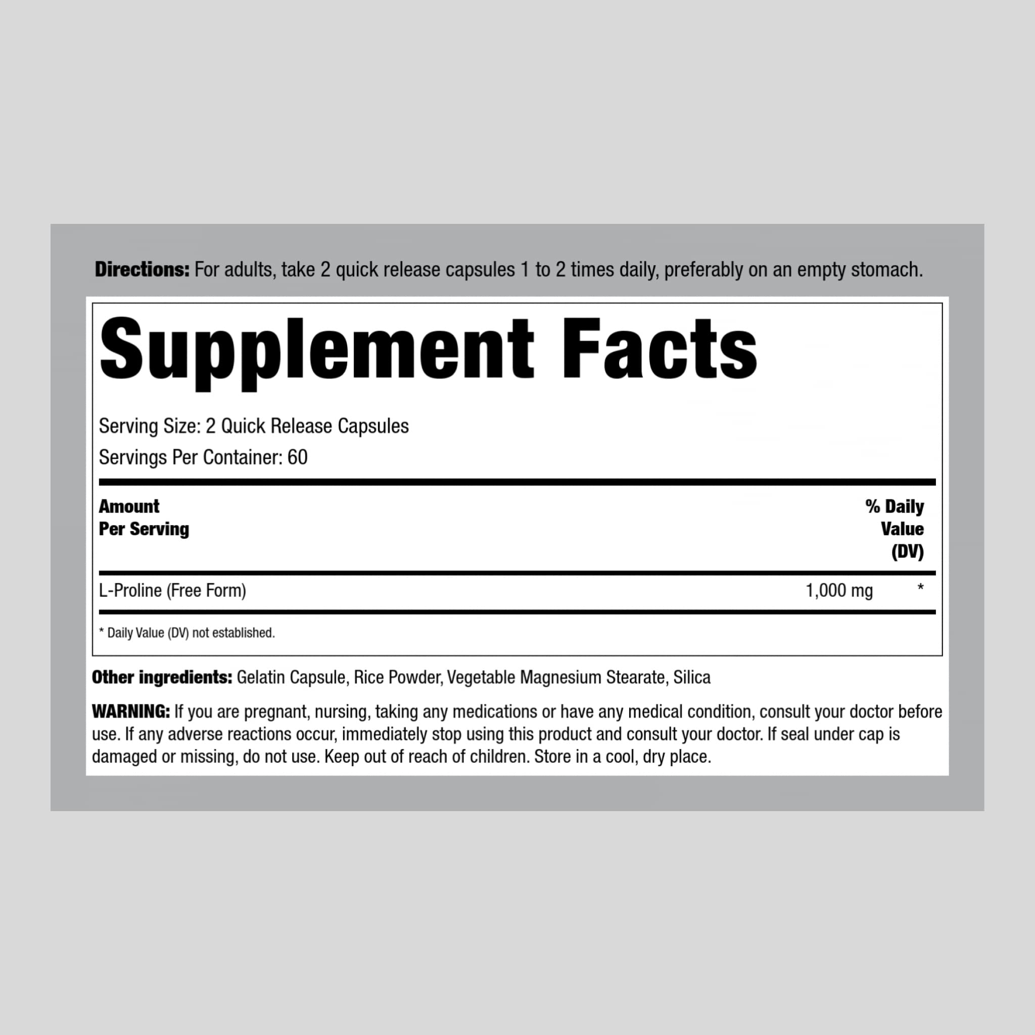 Gluten-free mineral support capsules