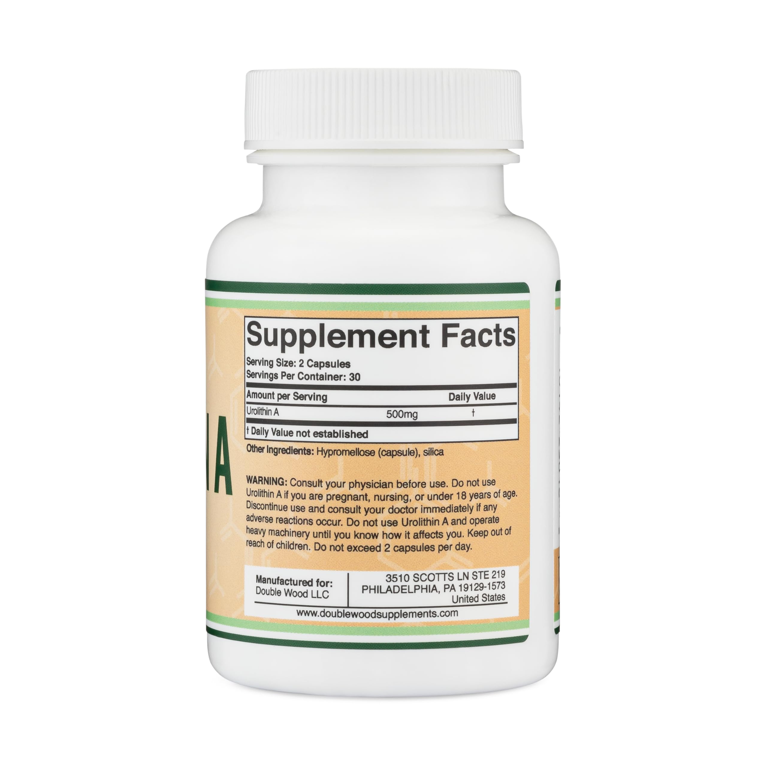 Gluten free mitochondrial support capsules