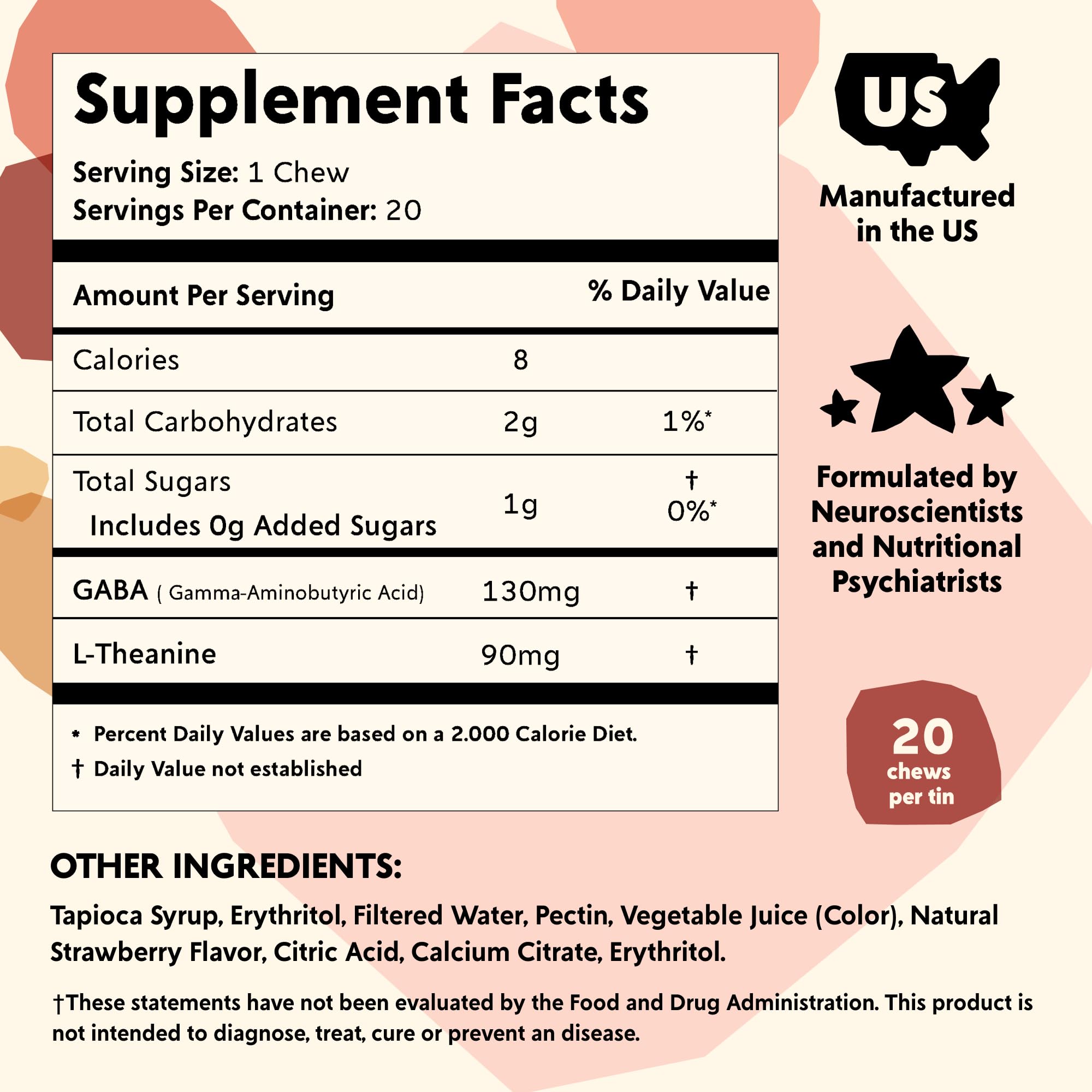 Gluten-free mood enhancing vitamins