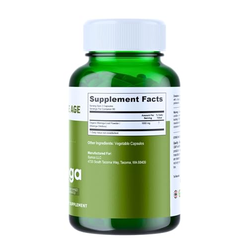 gluten-free moringa capsules for wellness
