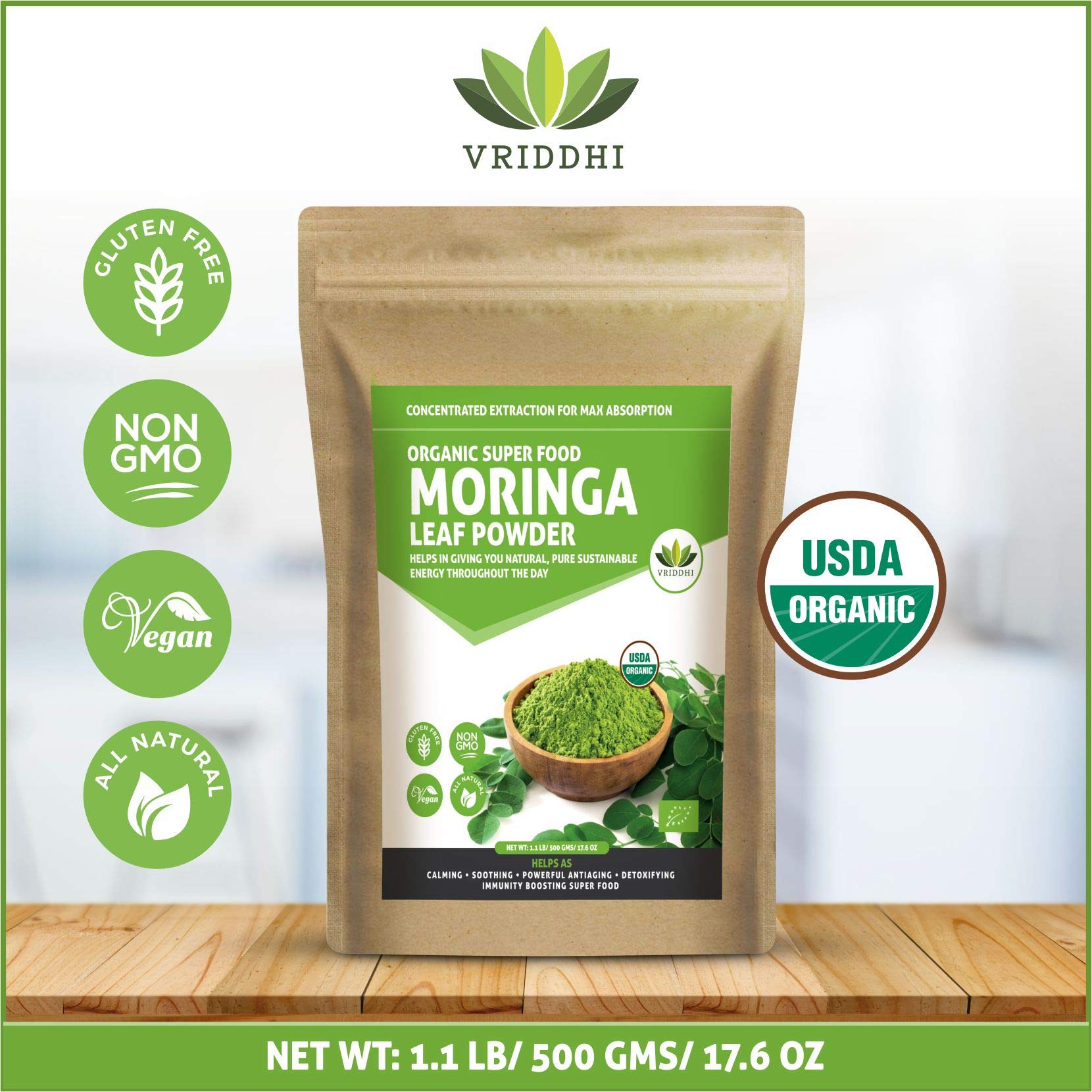 gluten-free moringa energy booster