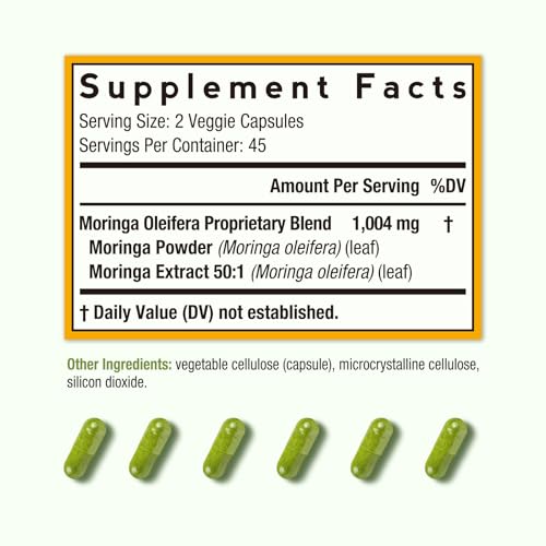 gluten-free moringa oleifera benefits