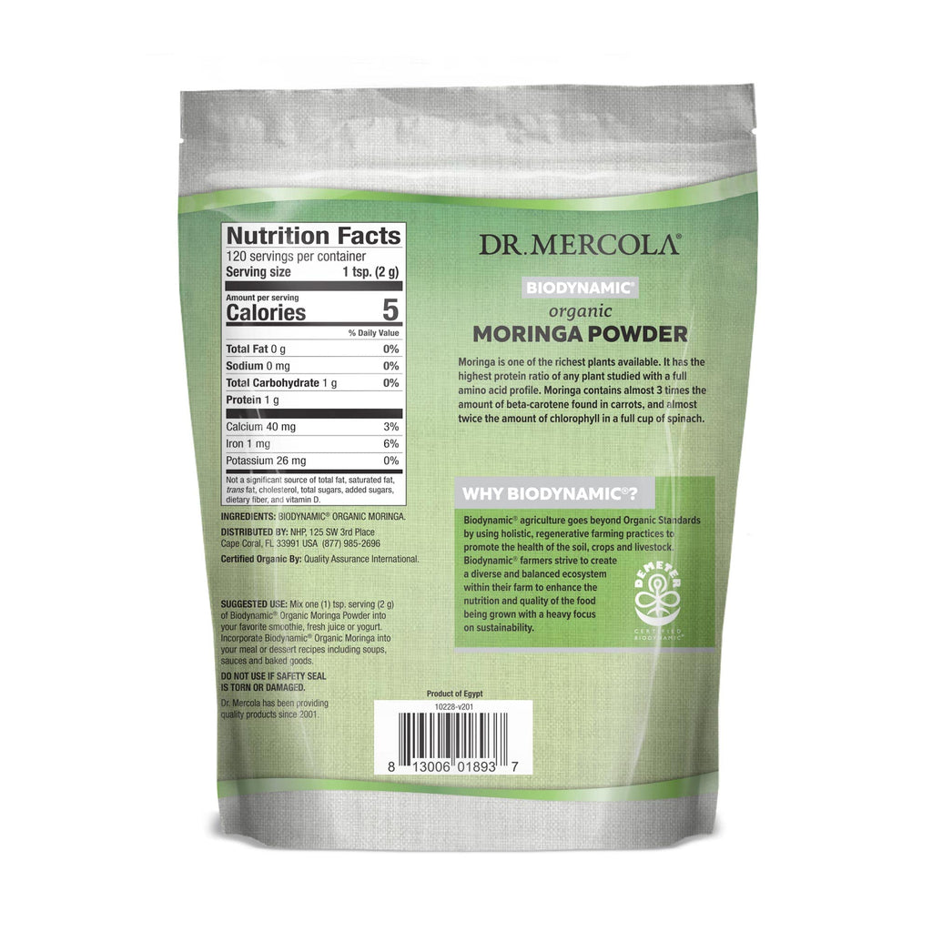 gluten-free moringa powder for baking