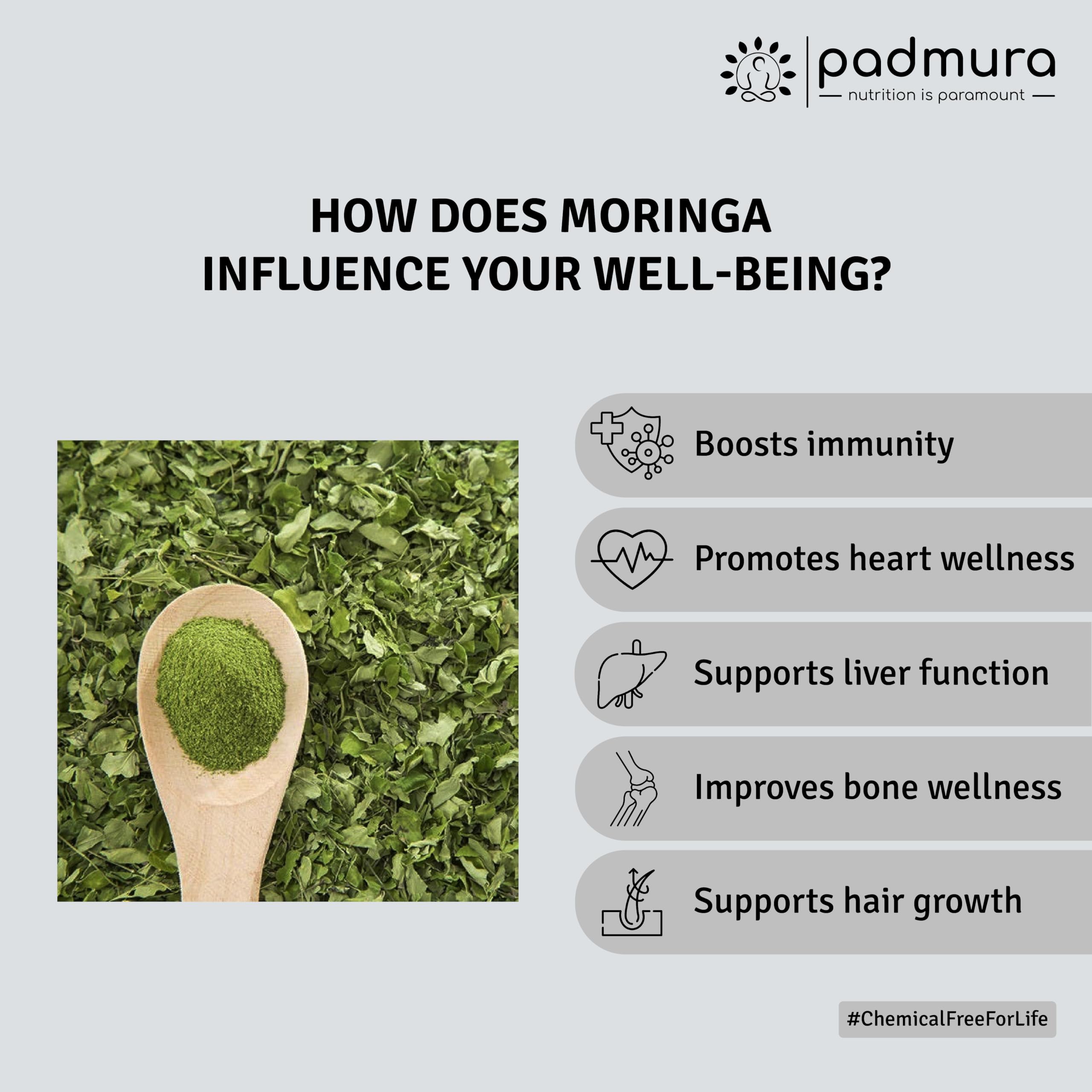 gluten-free moringa superfood supplement
