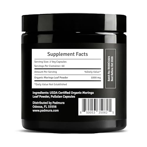 gluten-free moringa supplements for wellness
