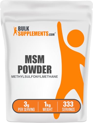 gluten-free msm supplement for recovery
