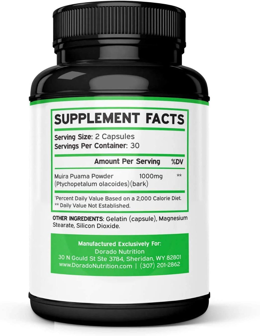 gluten-free muira puama supplement