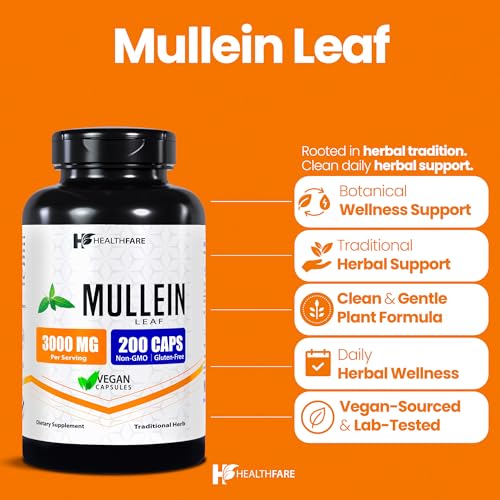 gluten-free mullein capsules made in Canada