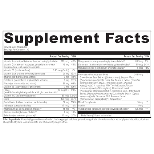 gluten-free multivitamin for metabolism