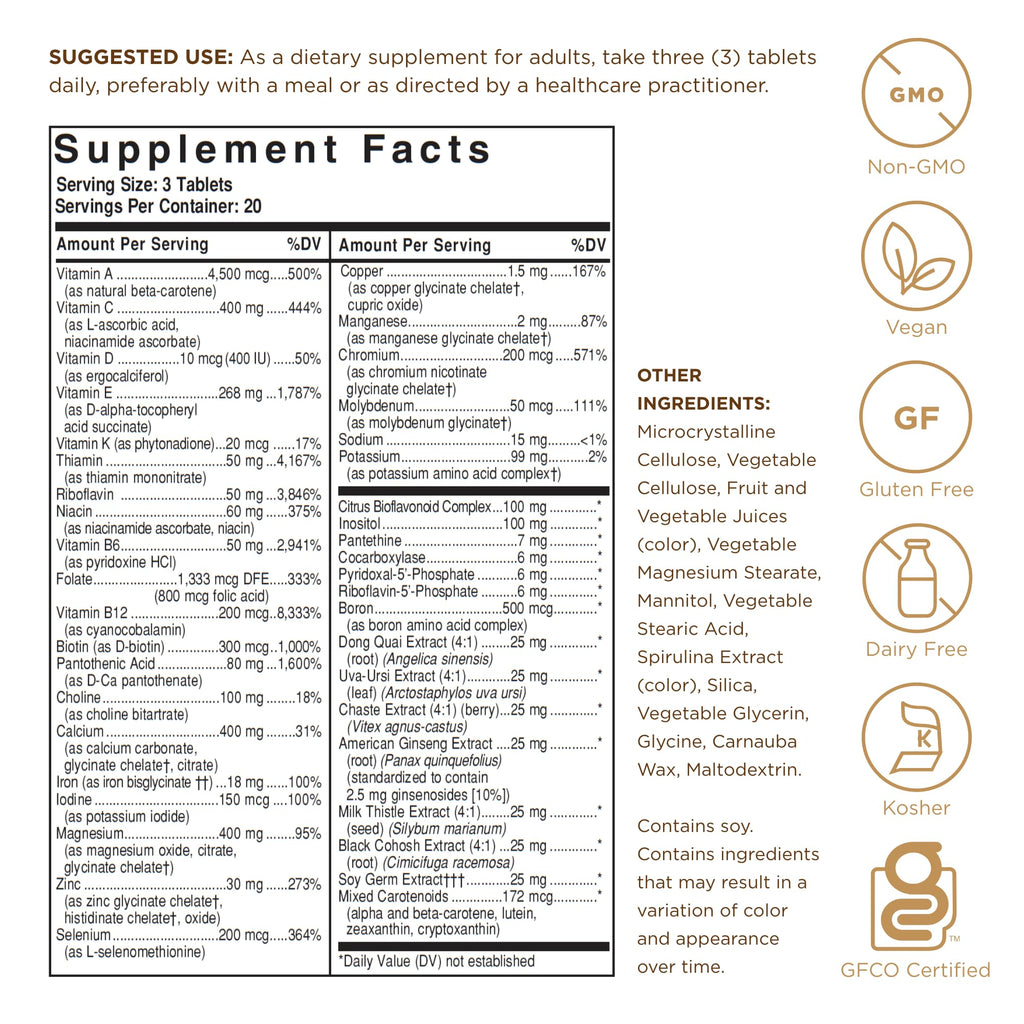 gluten free multivitamin for women