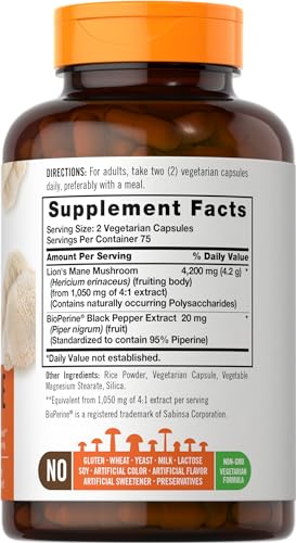 gluten free mushroom capsules