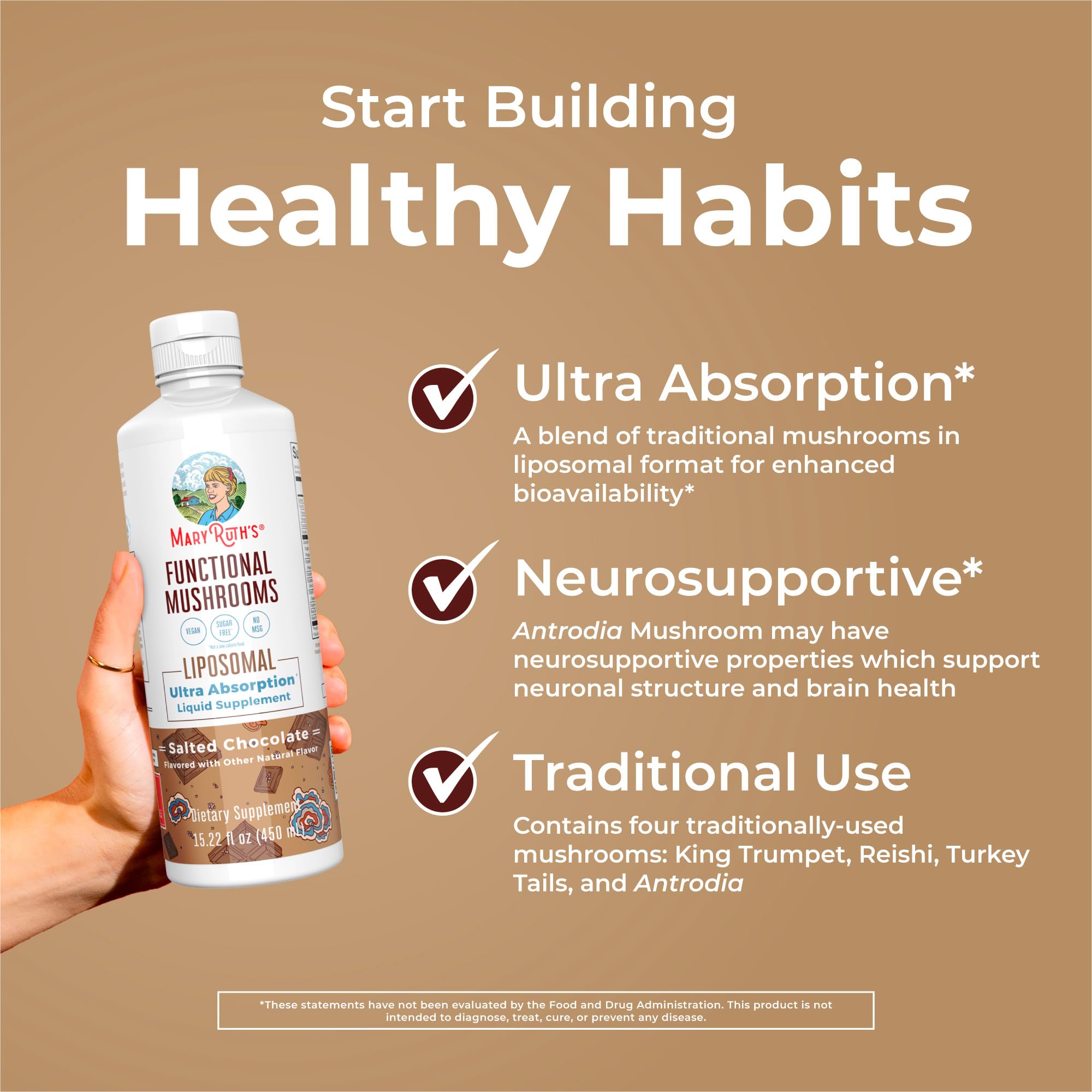 Gluten-free mushroom extract for wellness