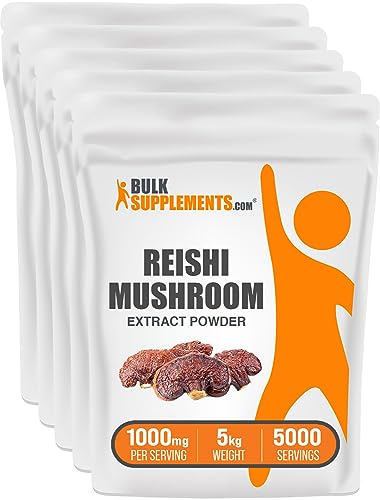Gluten-free mushroom supplement powder