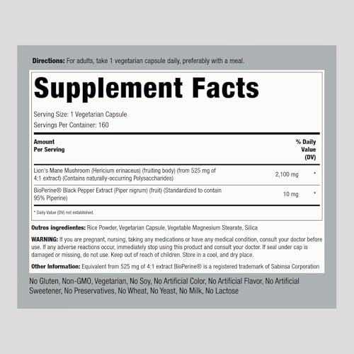 Gluten-free mushroom wellness support