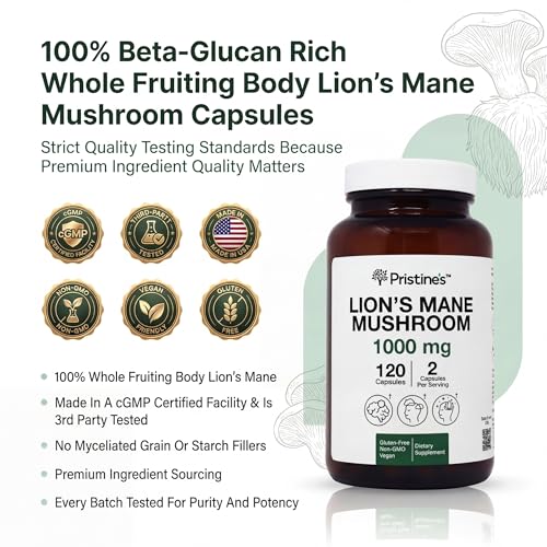 Gluten-free mushrooms for mental clarity