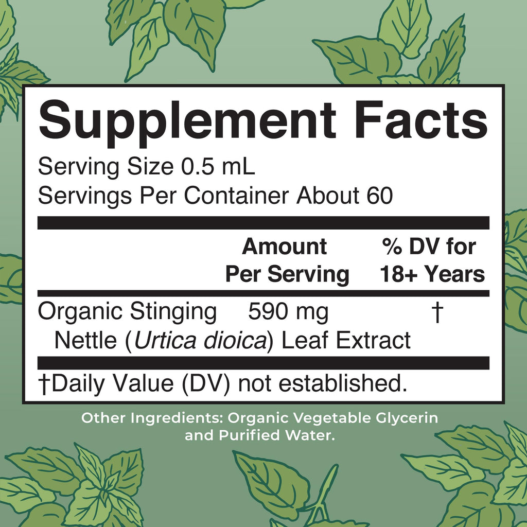 gluten-free nettle detox liquid