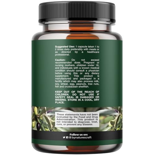 gluten free olive leaf capsules