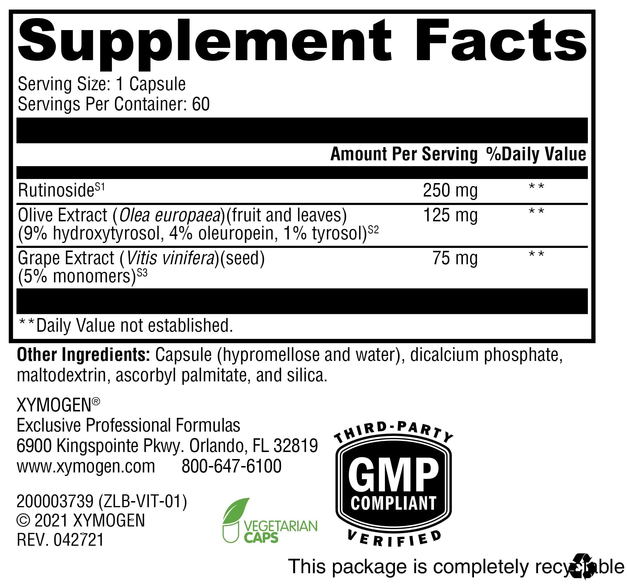 gluten-free olive leaf capsules