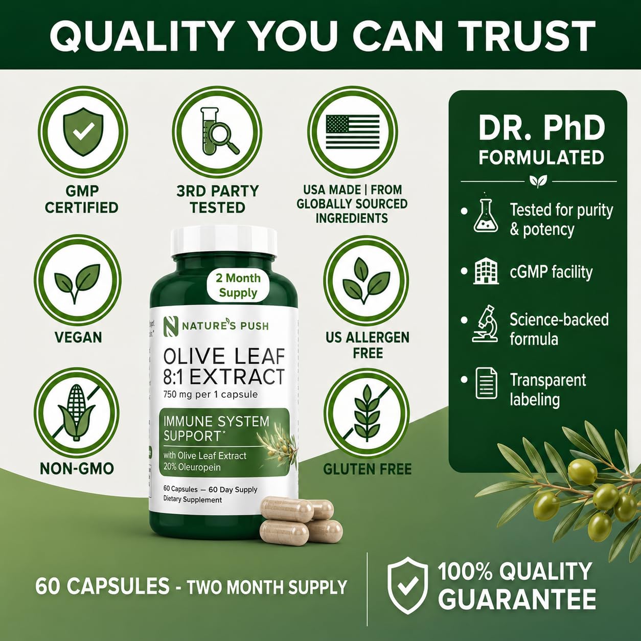 gluten-free olive leaf extract benefits