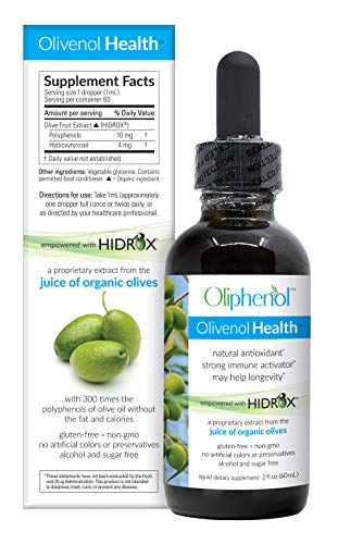 gluten-free olive leaf liquid formula
