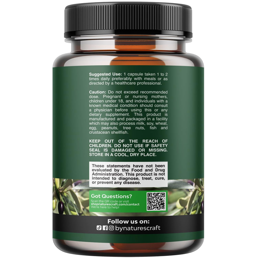 gluten free olive leaf supplement