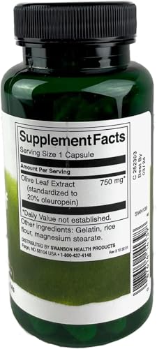 gluten-free olive leaf supplement