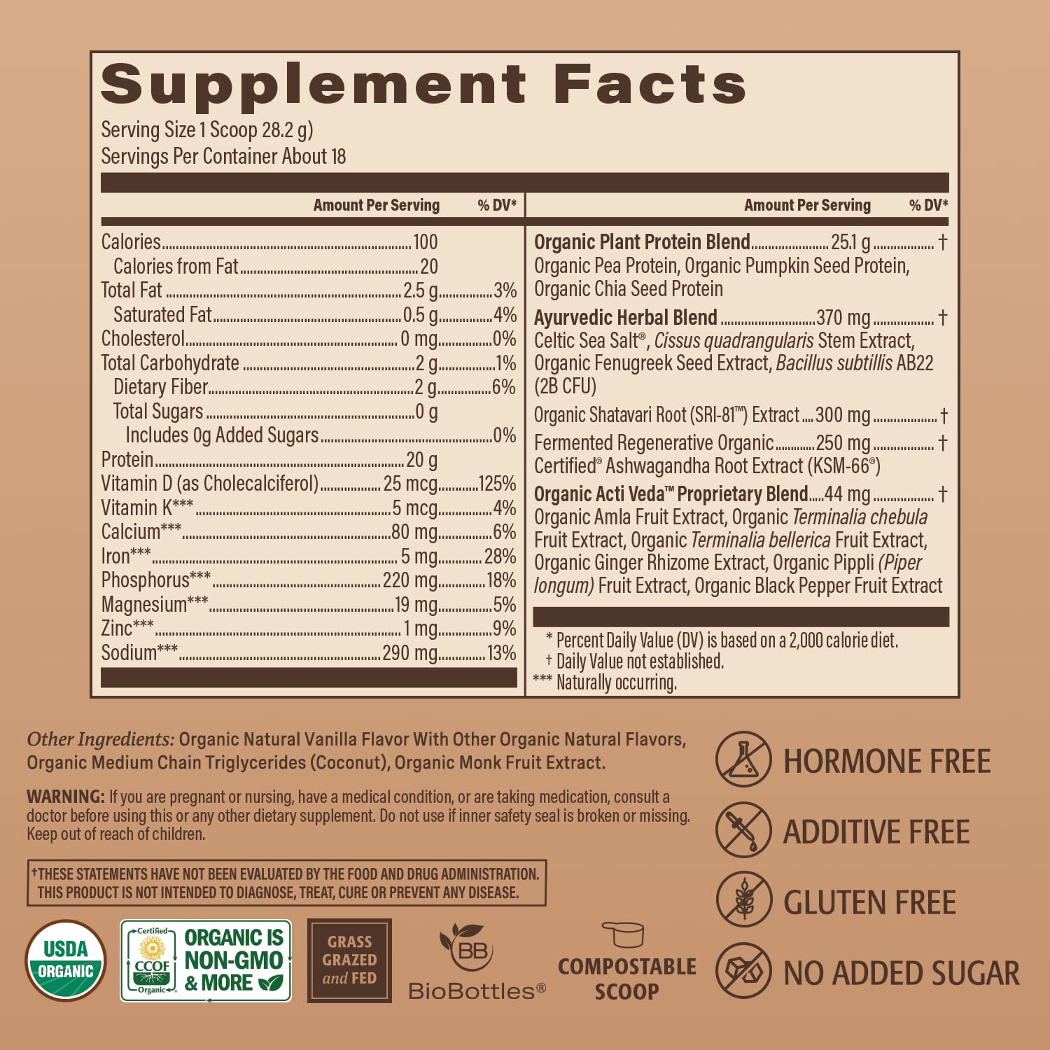 gluten-free organic pea protein