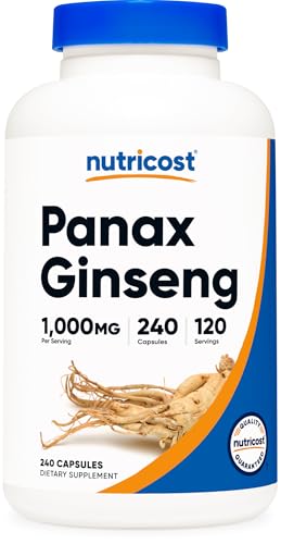 Gluten-free Panax Ginseng supplement benefits