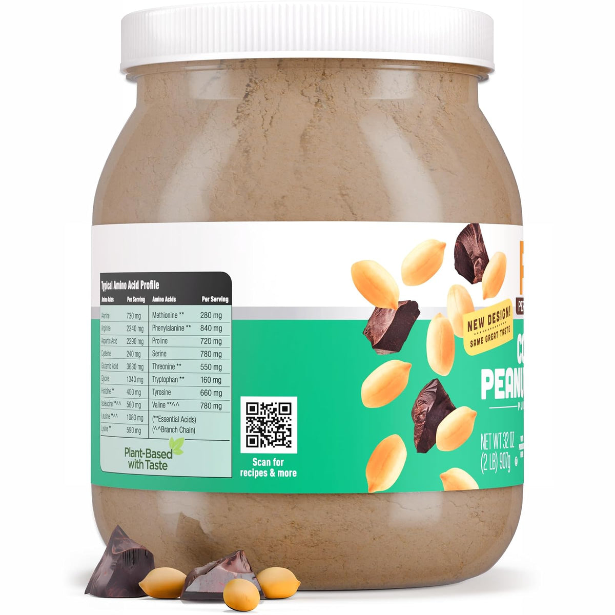 gluten-free peanut protein for dietary needs