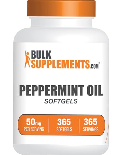Gluten free peppermint oil capsules