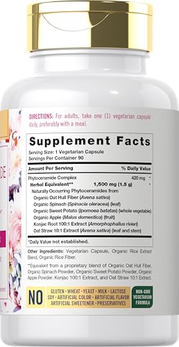 gluten-free phytoceramide capsules