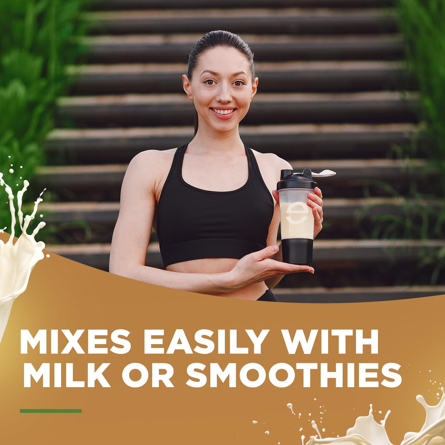 gluten-free plant protein powder option