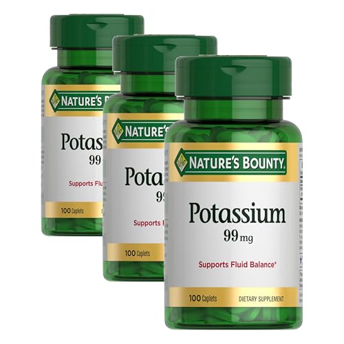 Gluten free potassium caplets for muscle support