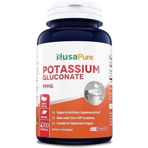 gluten free potassium capsules for wellness