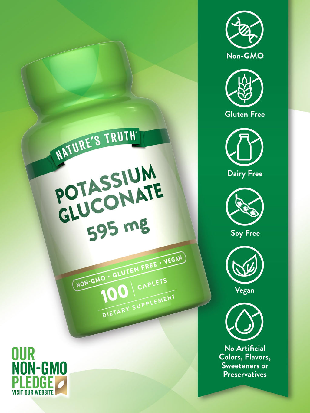 Gluten free potassium for sensitive diets