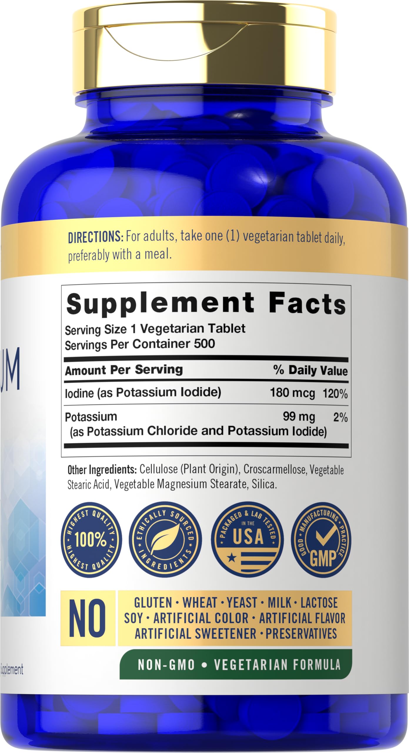 gluten free potassium plus tablets