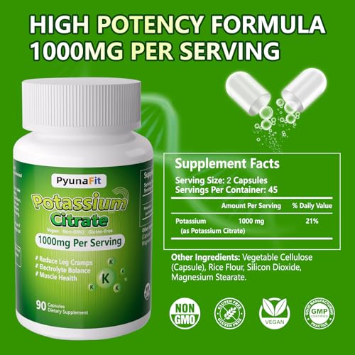 gluten-free potassium supplement benefits