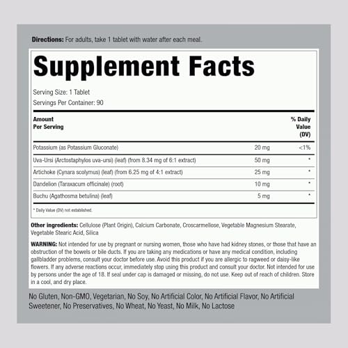 gluten free potassium tablets for health