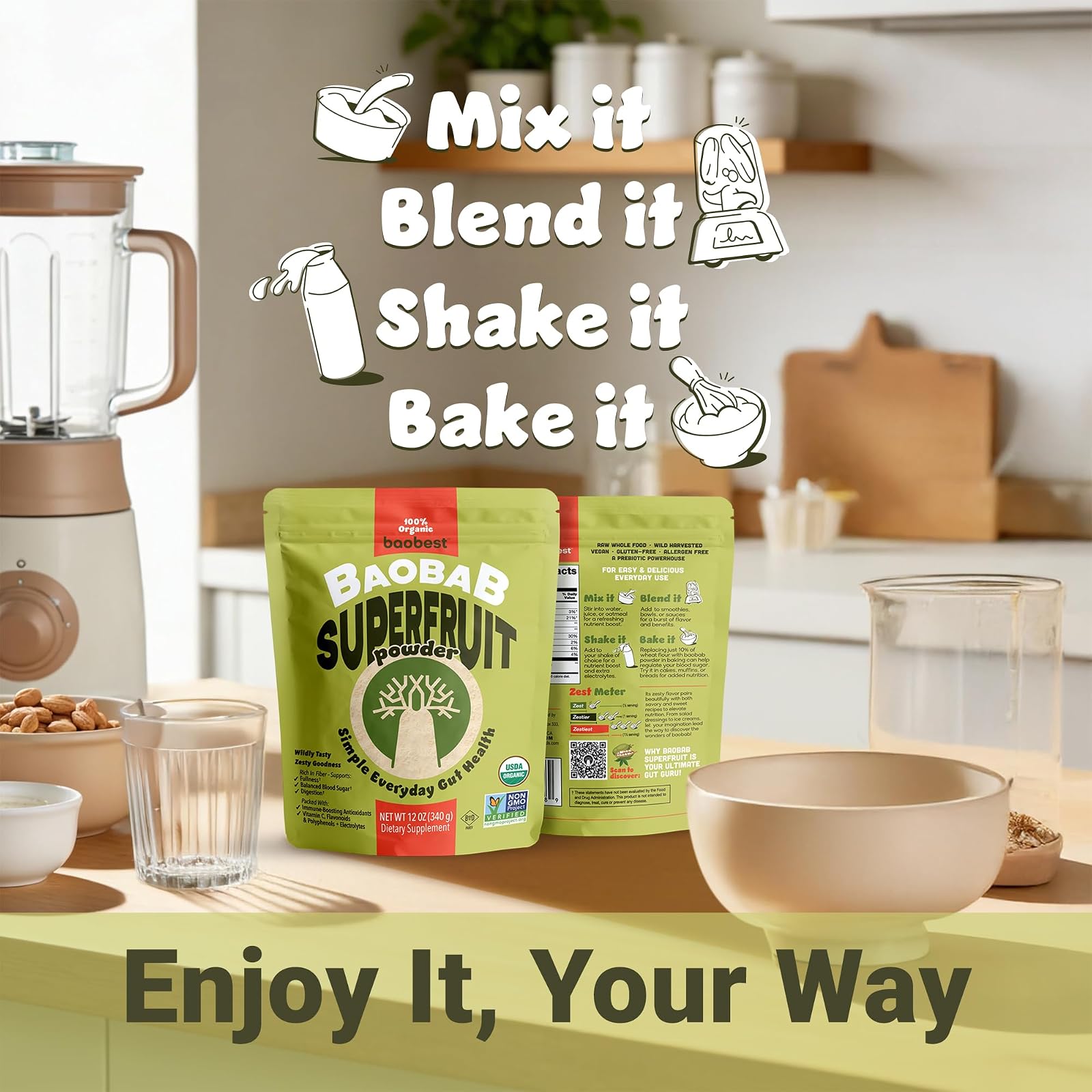 gluten-free prebiotic for gut health