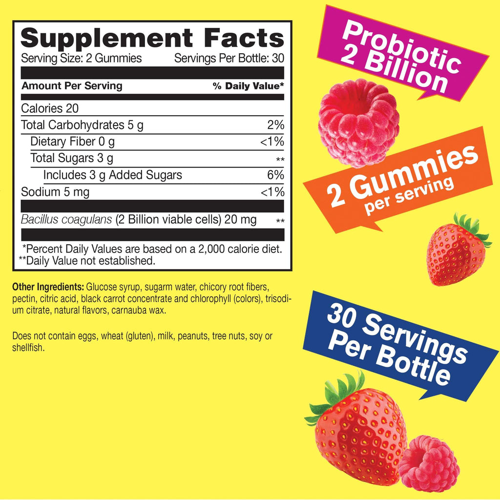 gluten free probiotic gummies for health