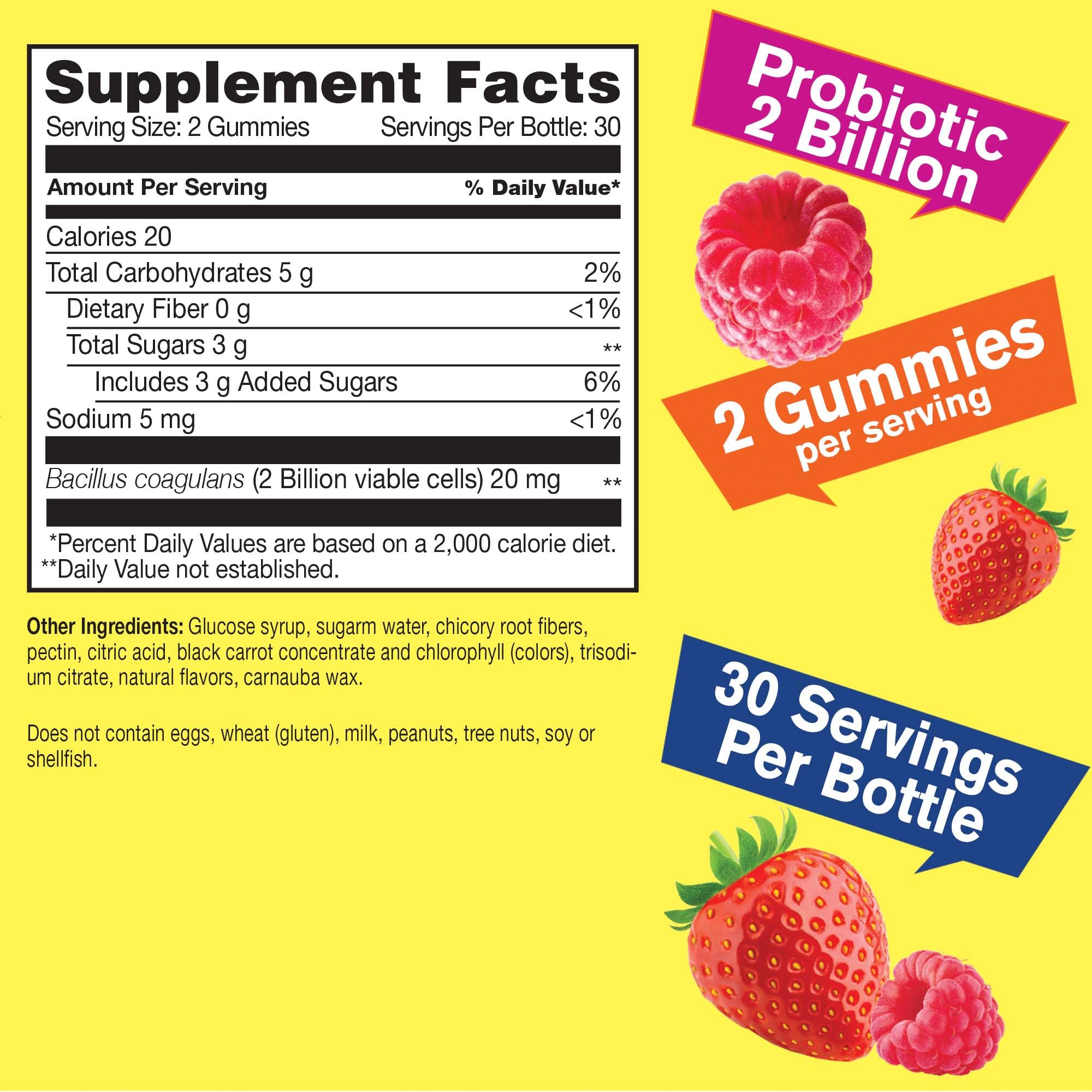 gluten free probiotic gummies for health