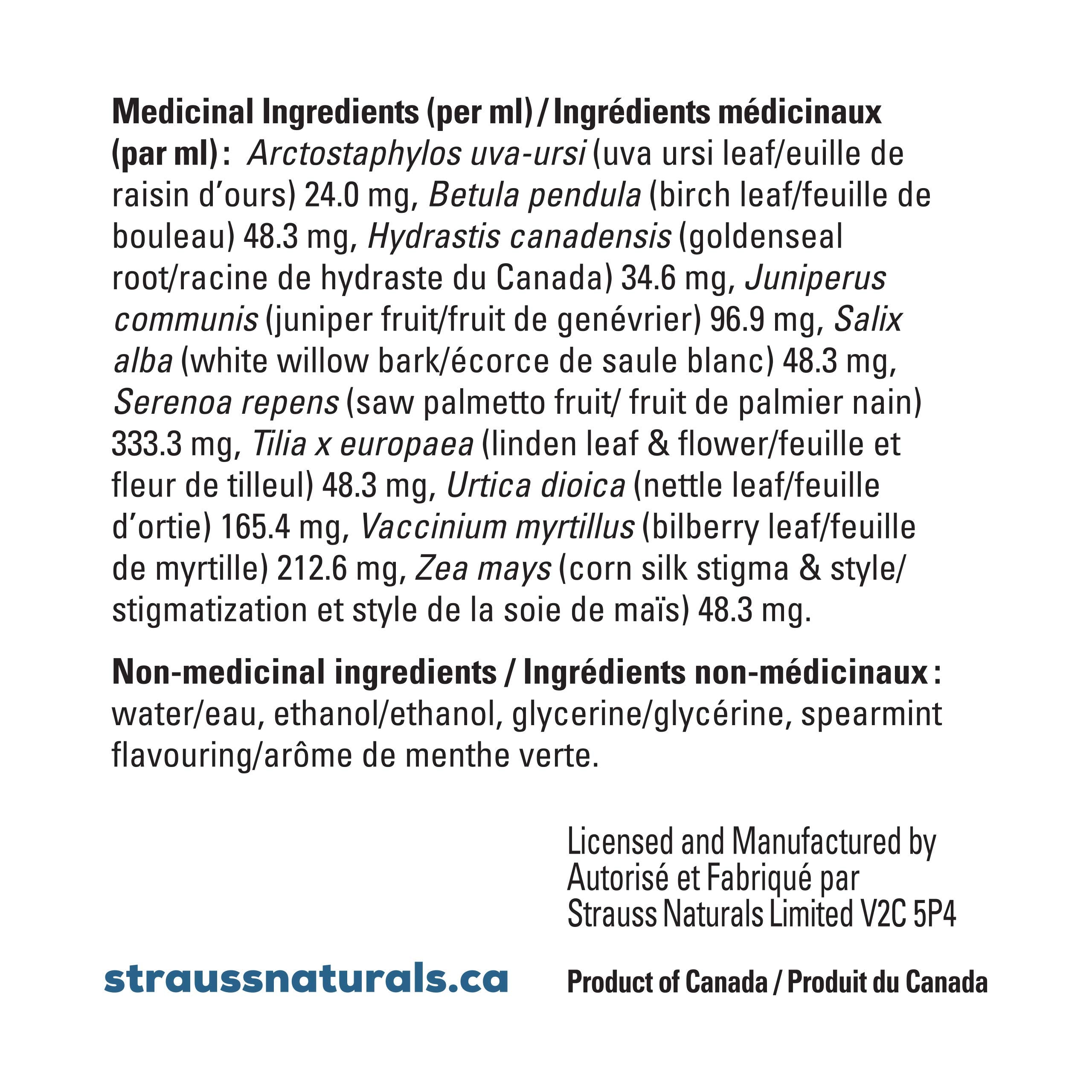 gluten-free prostate health formula