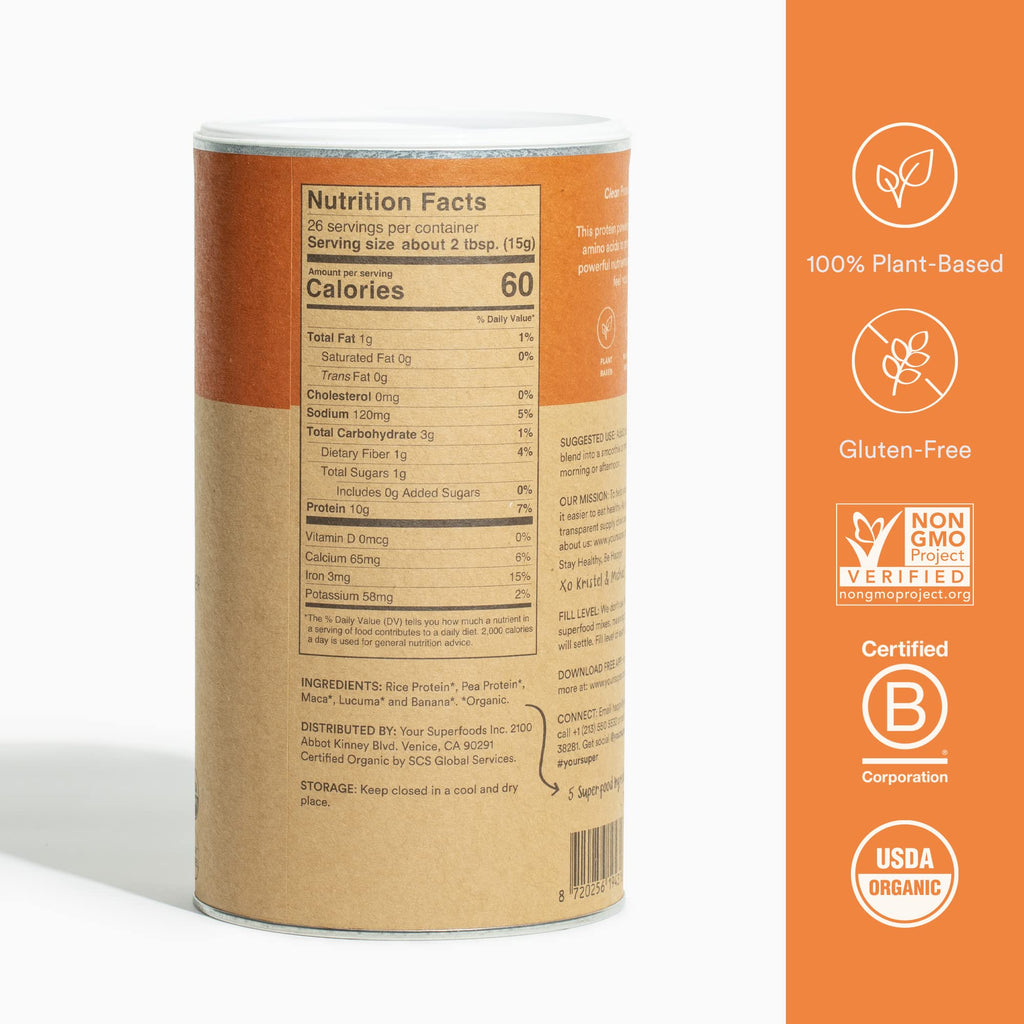 gluten-free protein supplement for health